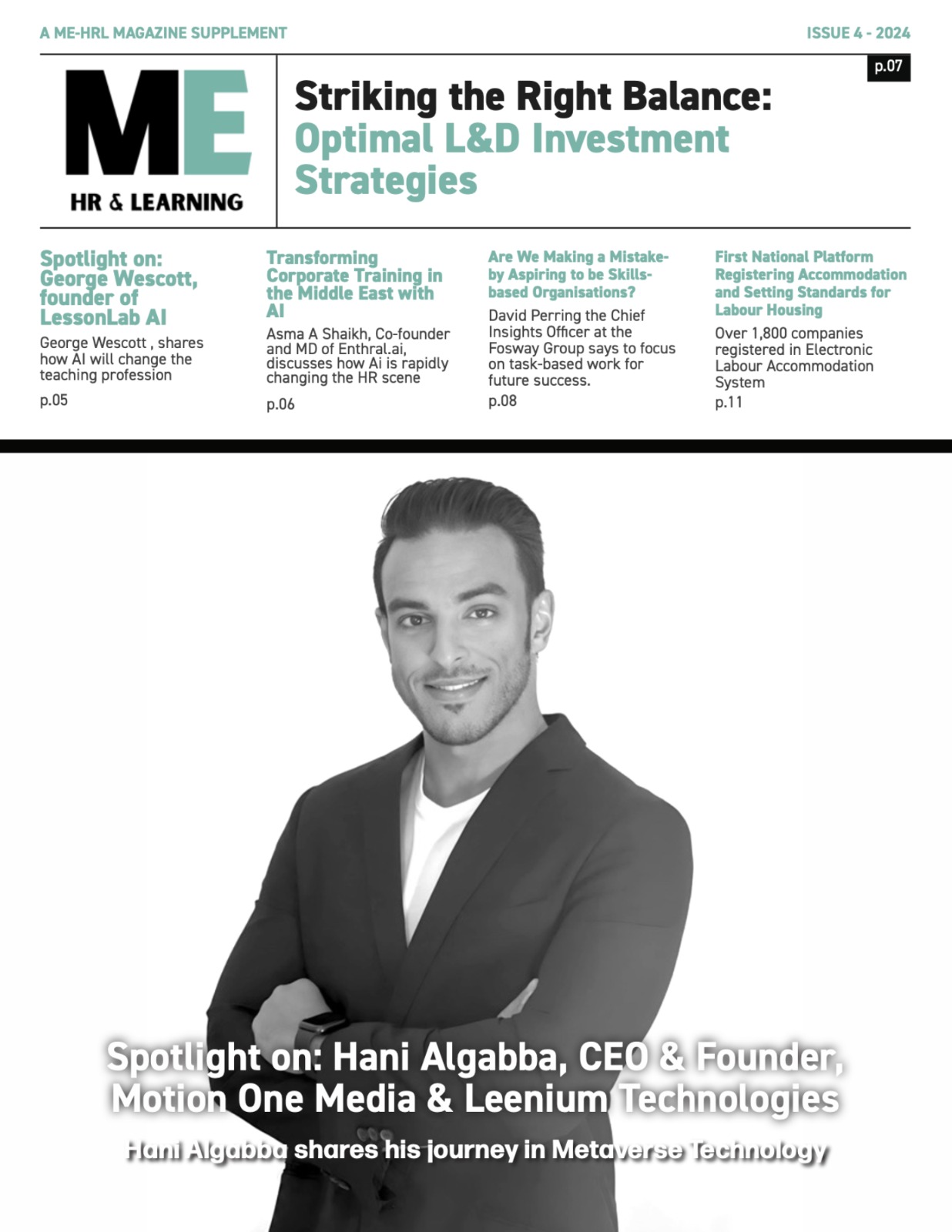 ME HR & Learning Magazine Issue 6 2024